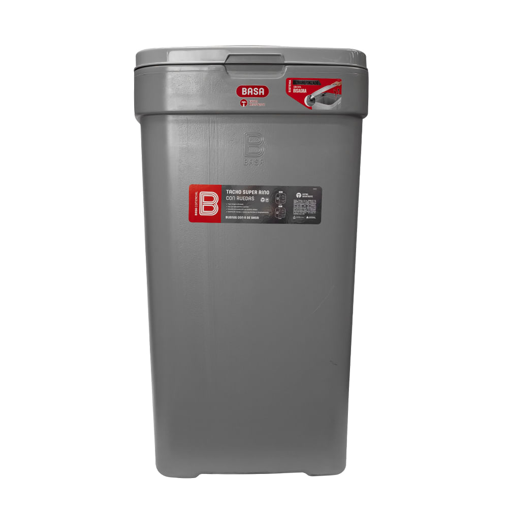 Tacho Super Rino Con Ruedas 180 L | BASA